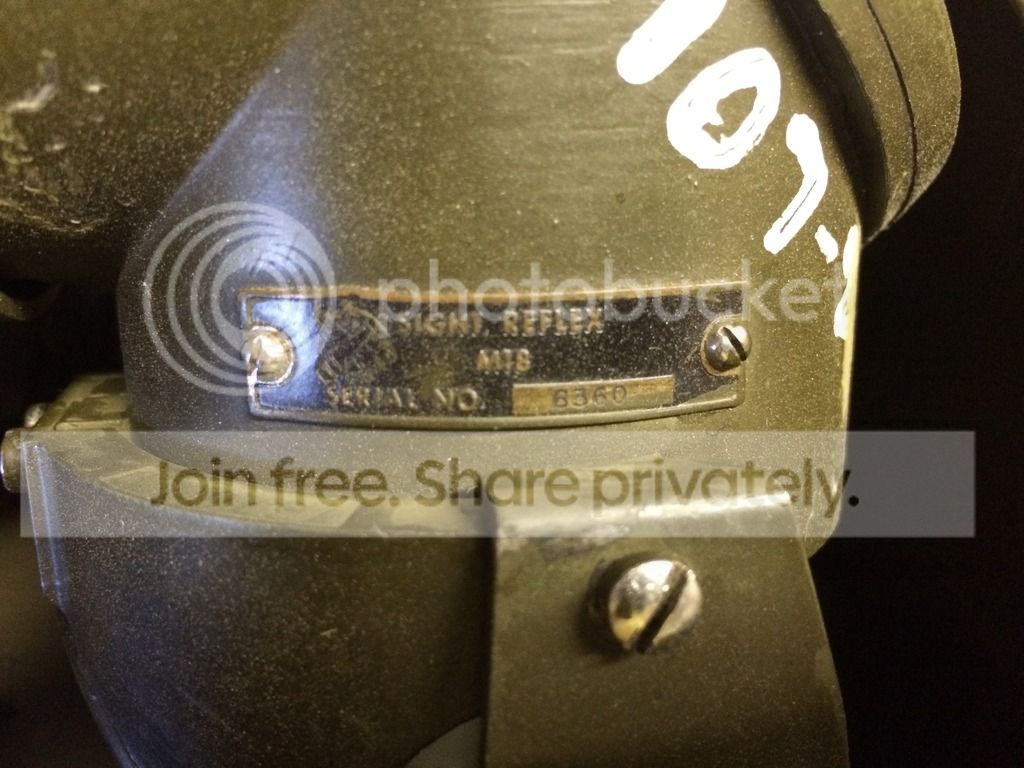 WTS US M18 Sight for Quad .50 cal M45 Mount - G503 Military Vehicle ...