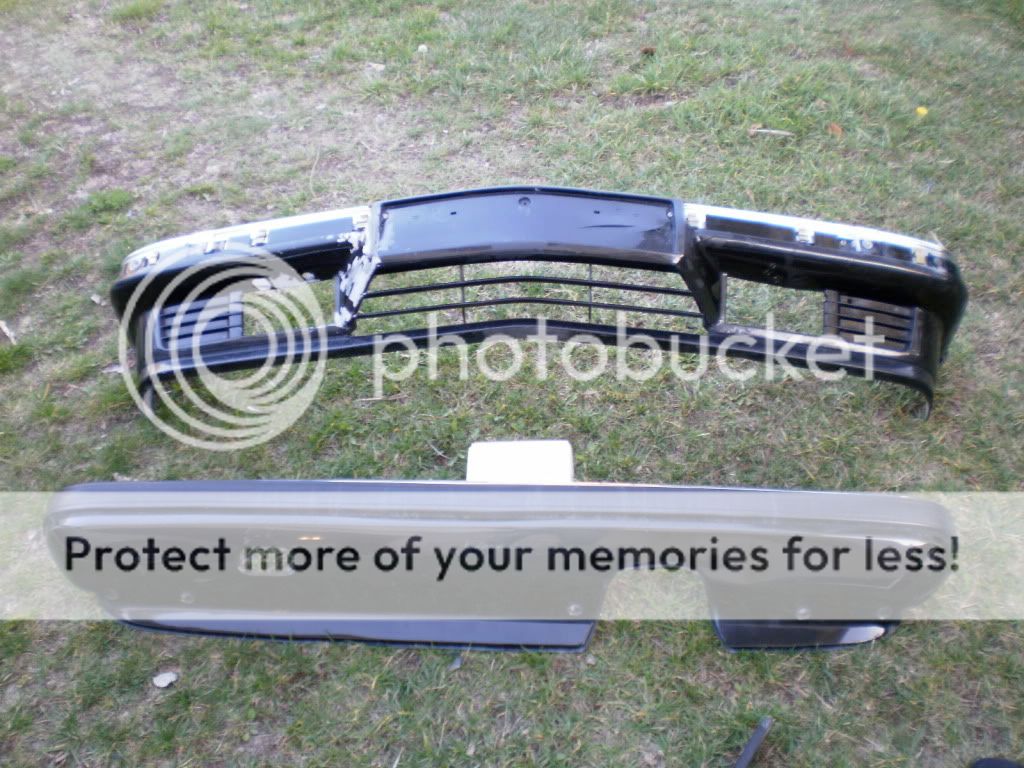 E23 Euro front & rear bumper set