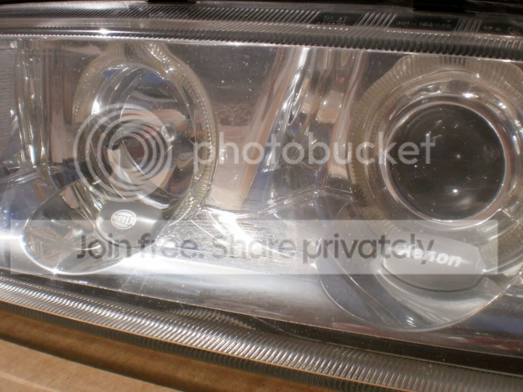 E36 Hella Headlights with Hella/phillips HID, pnp