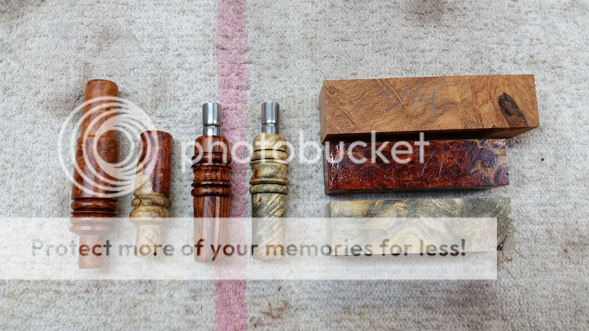 Exotic Wood Blanks for Heirloom Quality Custom Log Vapes & Vapor Stems ...