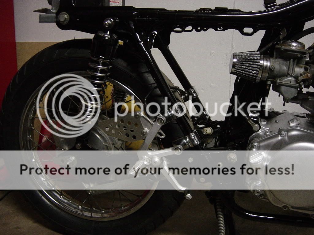 RC51 rear sets on CB350 | DO THE TON