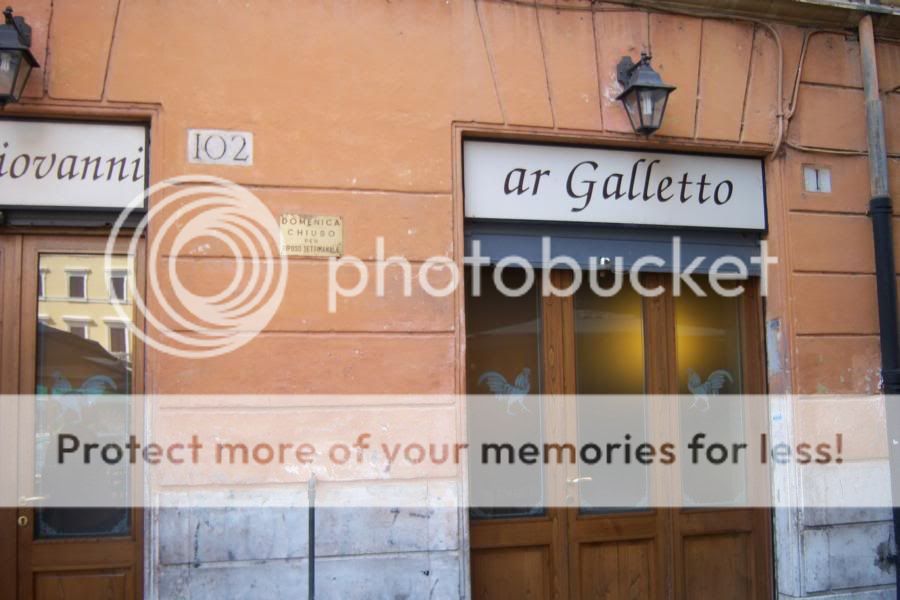 Osteria "ar Galletto", Vicolo del Gallo, 1 | Rom-Forum