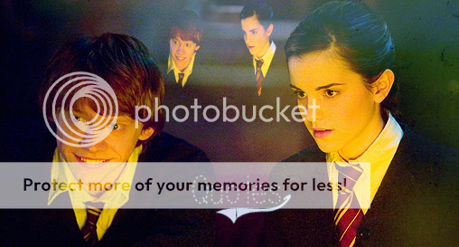 Emma Watson - Sidekicks Ron/Hermione - Because JKR always shipped them ...