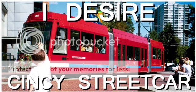 Support Cincinnati Streetcars Bumper Stickers - Mass Transit ...